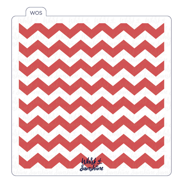 Zig Zag Stencil (Medium) – Whisk of Sunshine