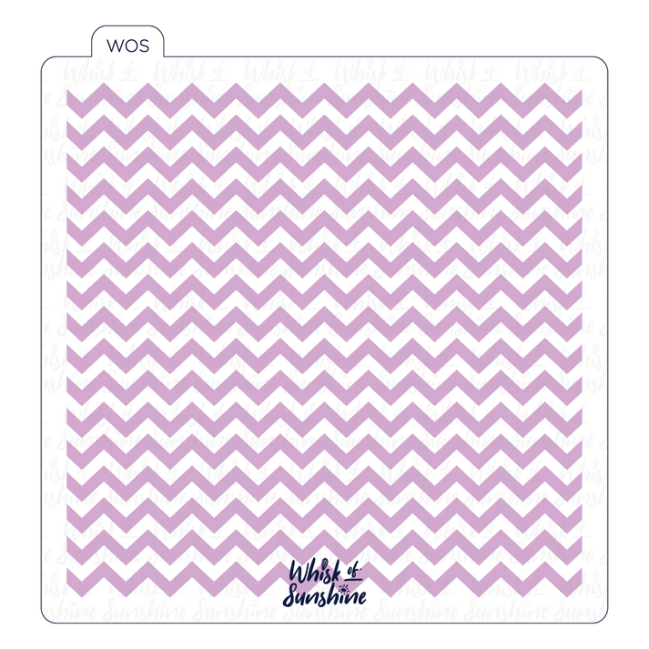 Zig Zag Stencil (Small) – Whisk of Sunshine